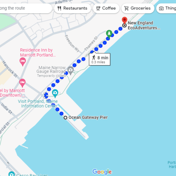 Tour Information for Cruise Ship Passengers in Portland Maine